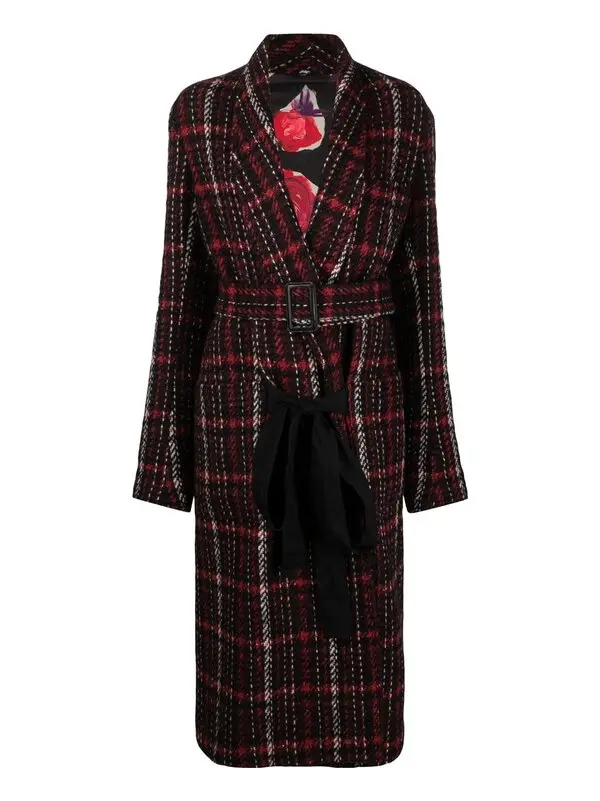 Marni Reversible Wrap Coat - Red
