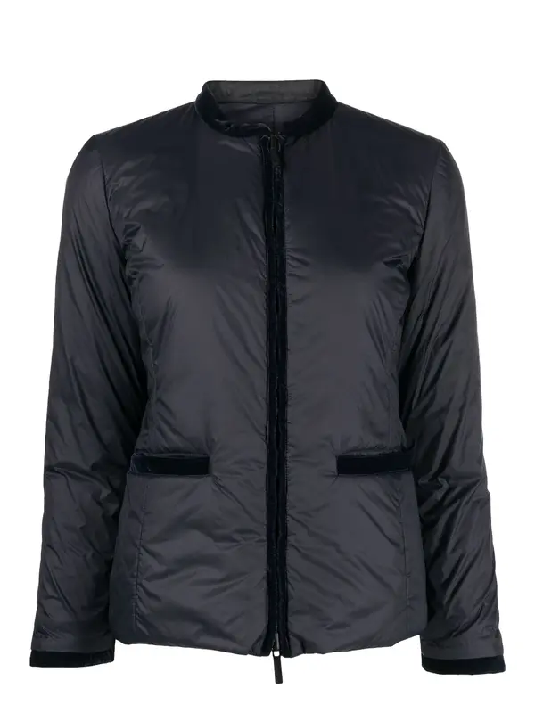 Emporio Armani Padded Reversible Jacket - Blue