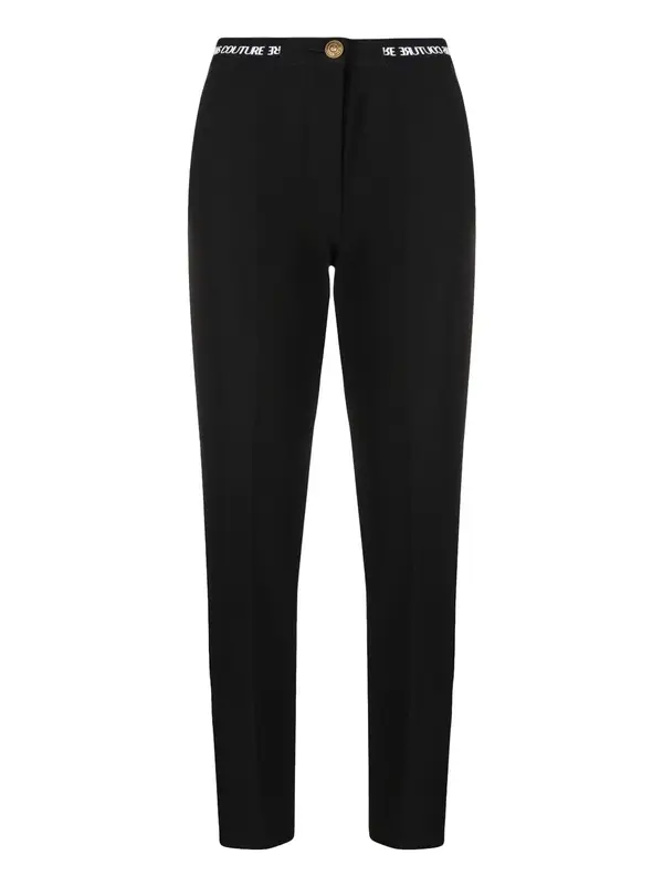 Versace Logo Waist Trousers - Black