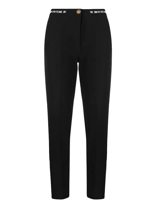 Versace Logo Waist Trousers - Black