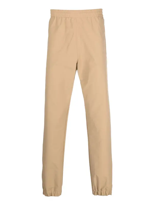 MSGM Logo-print Trousers - Neutrals