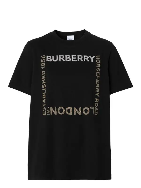 Burberry Horseferry Print T-shirt - Black