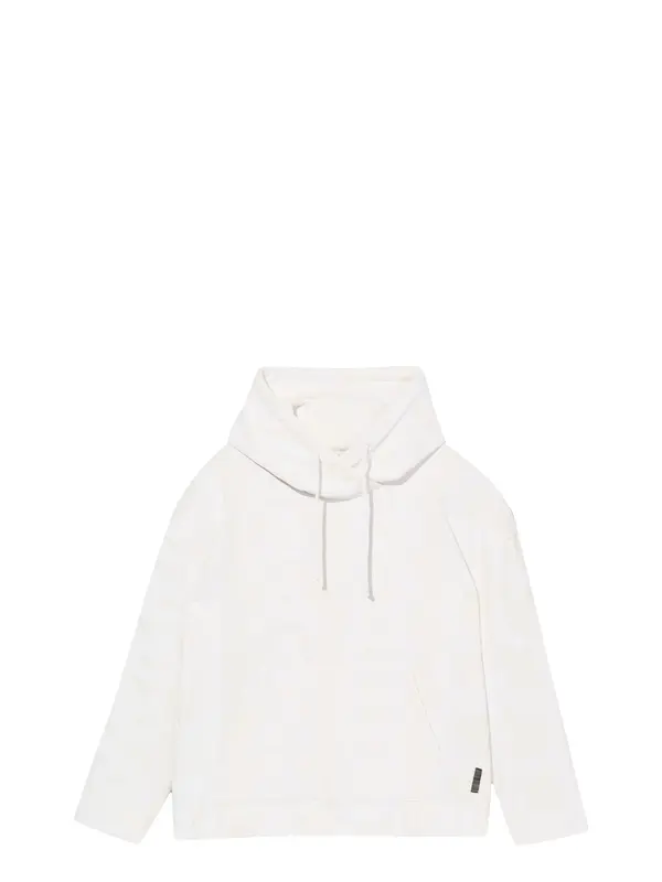 Marc Jacobs Monogram Oversized Drawstring Hoodie - White