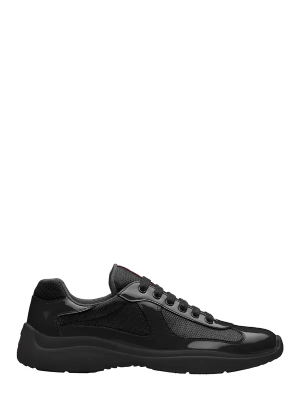 Prada America's Cup Low-top Sneakers - Black