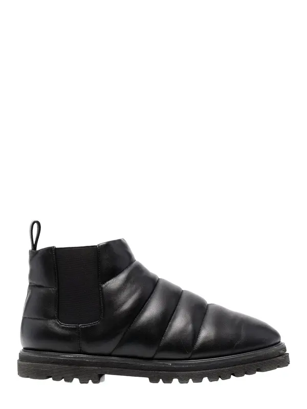 Nanushka Padded Quilted Boots - Black