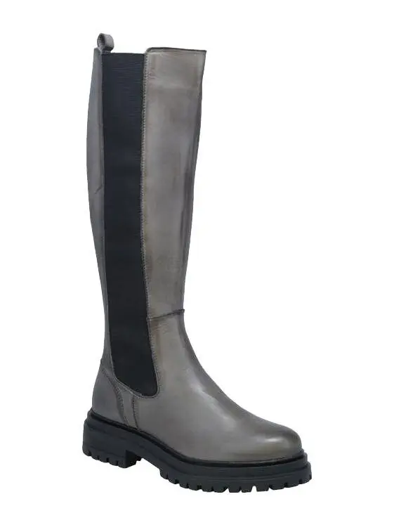 Miz Mooz Loren Knee High Boot - Graphite Antique Bur