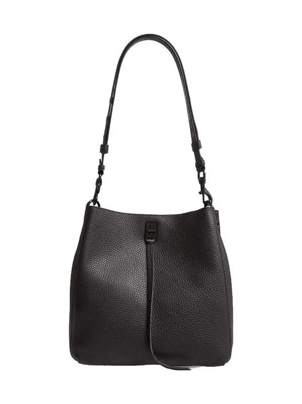 Rebecca Minkoff Darren Deerskin Shoulder Bag - Black