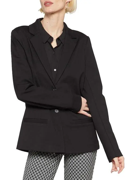 NYDJ Classic Knit Blazer - Black