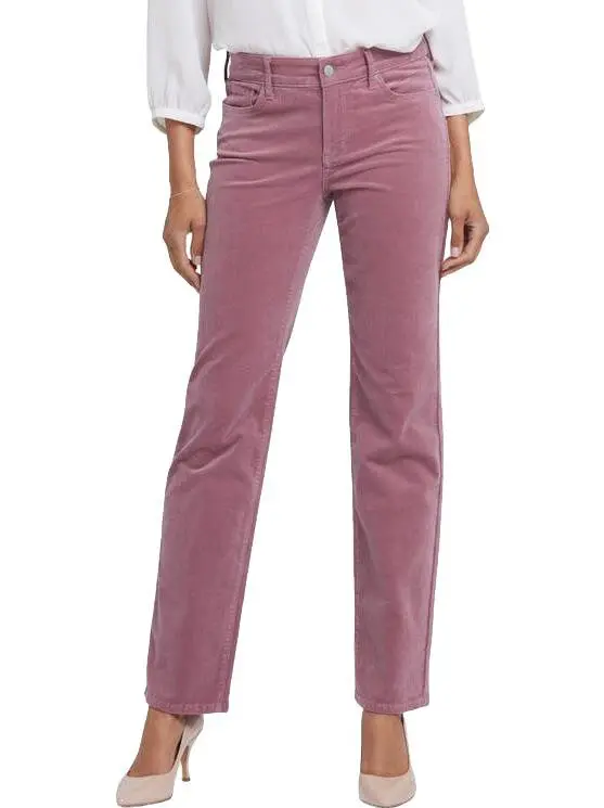 NYDJ Marilyn Straight Leg Corduroy Pants - Fairy Falls