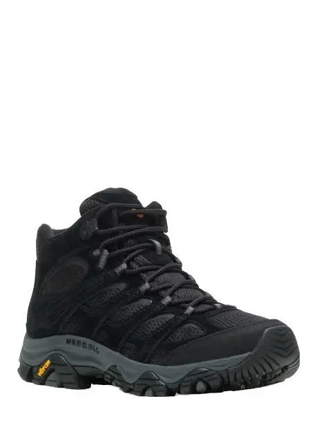 Merrell Moab 3 Mid Waterproof Hiking Shoe - Black Night