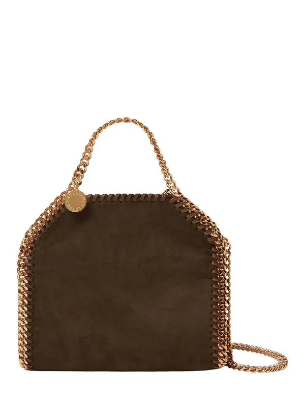 Stella McCartney Falabella Tiny Tote Bag - Moka
