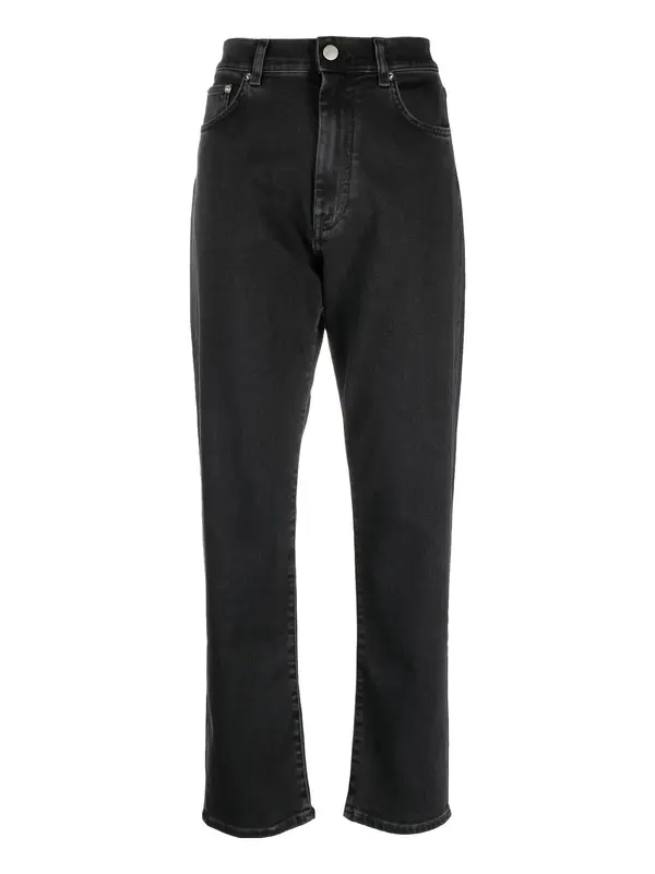 Loulou De Saison High-rise Straight-leg Jeans - Black