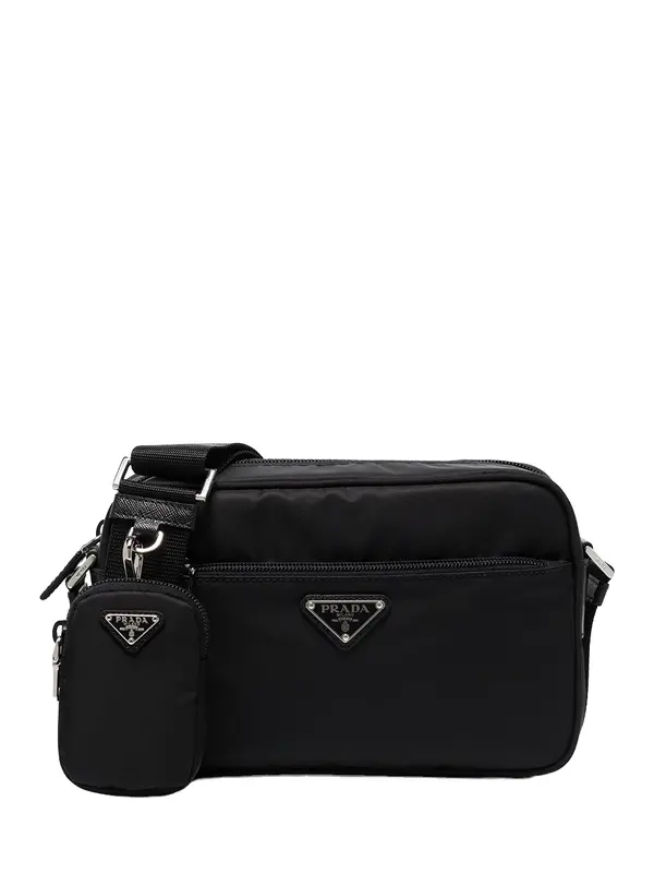 Prada Re-nylon Crossbody Bag - Black