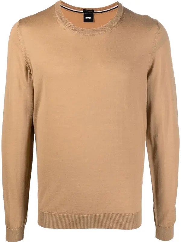 BOSS Crew Neck Pullover - Neutrals
