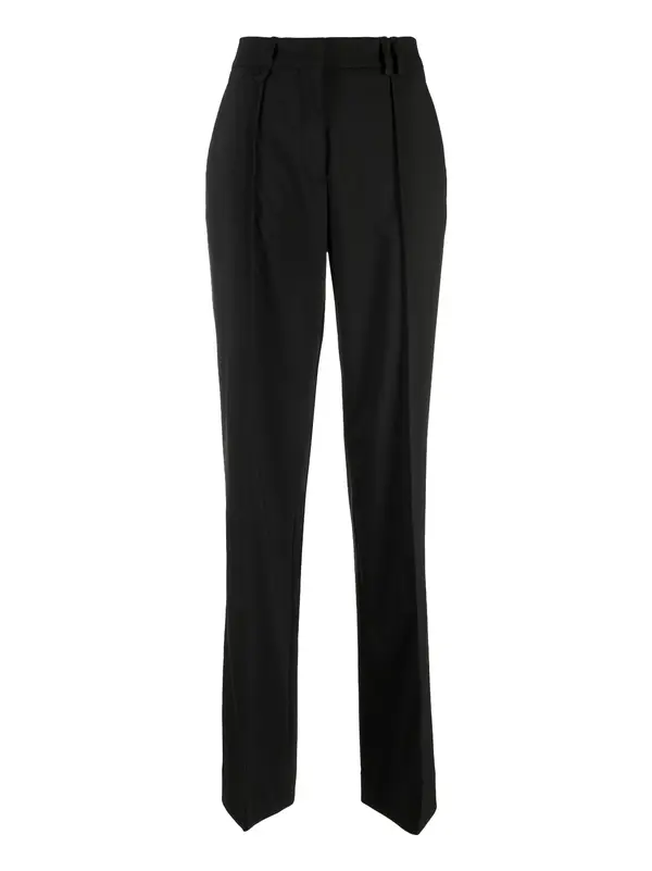 Jacquemus Camargue Wide-leg Trousers - Black