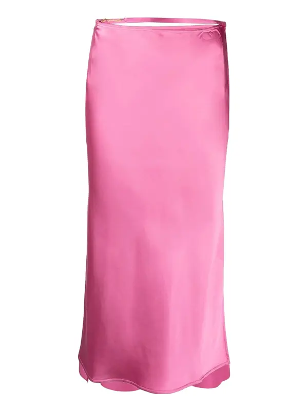 Jacquemus La Jupe Notte Midi Skirt - Pink