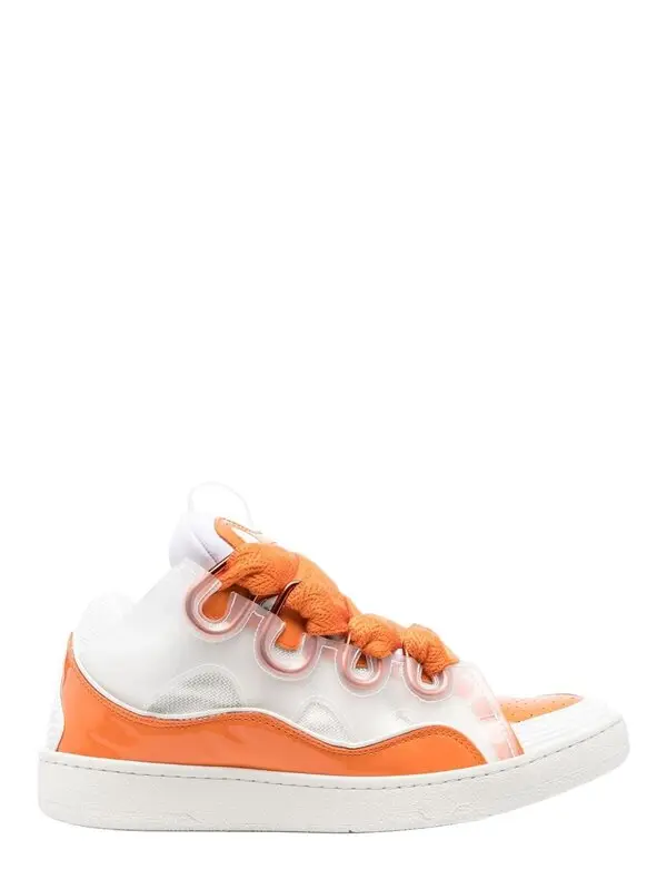 LANVIN Curb Multi-panel Sneakers - White