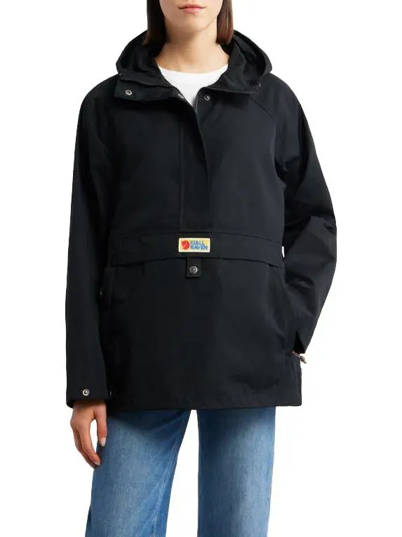 Fjallraven Anorak Jacket - Black