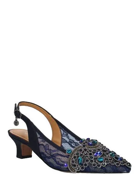 J. Reneé Strovanni Slingback Pump - Navy