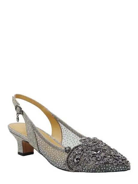 J. Reneé Strovanni Slingback Pump - Pewter