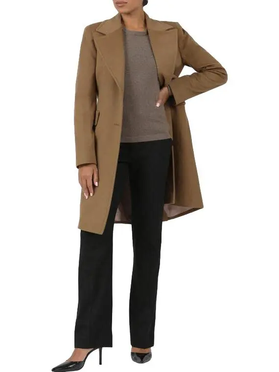 Fleurette Reed Wool Coat - Vicuna