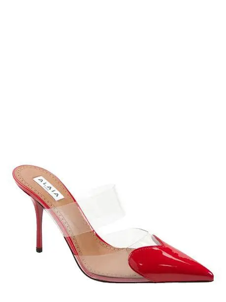 Alaïa High Heel Mule - Laque
