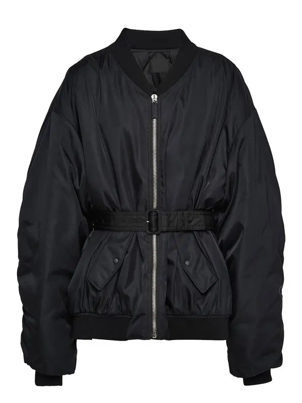 Prada Zip-fastening Bomber Jacket - Black