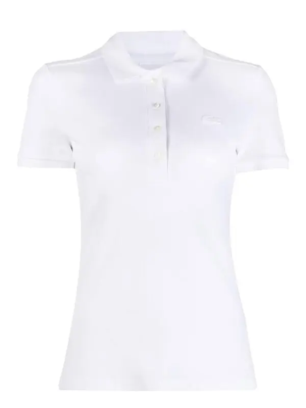 Lacoste Short Sleeve Polo Shirt - White