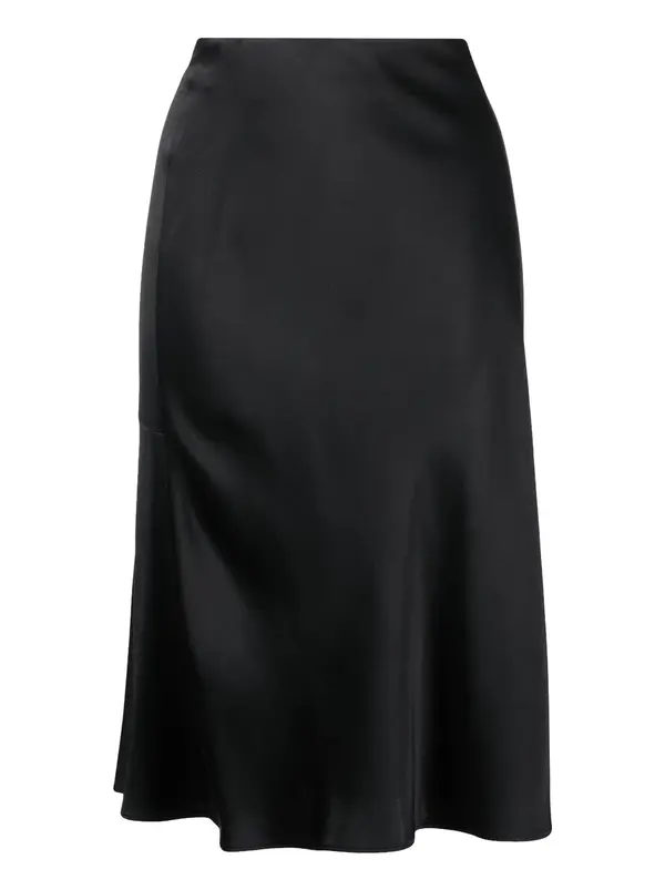 Stella McCartney Draped Midi Skirt - Black