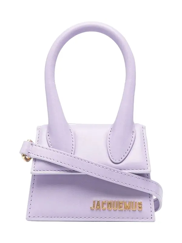 Jacquemus Le Chiquito Leather Tote - Purple