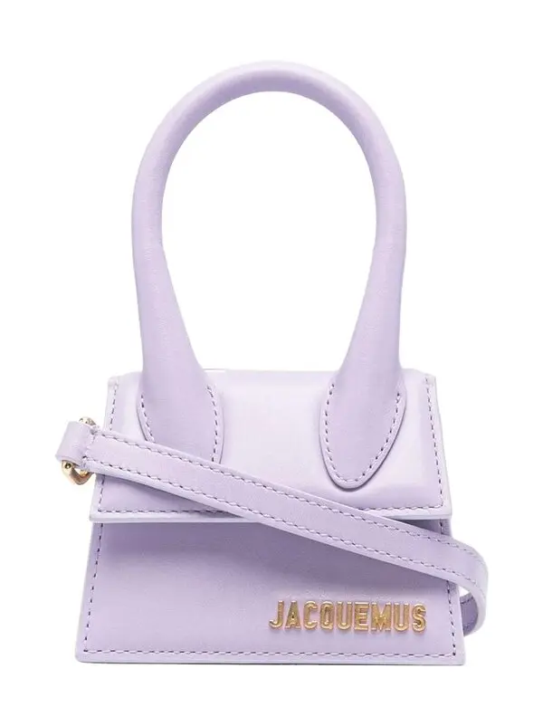 Jacquemus Le Chiquito Leather Tote - Purple