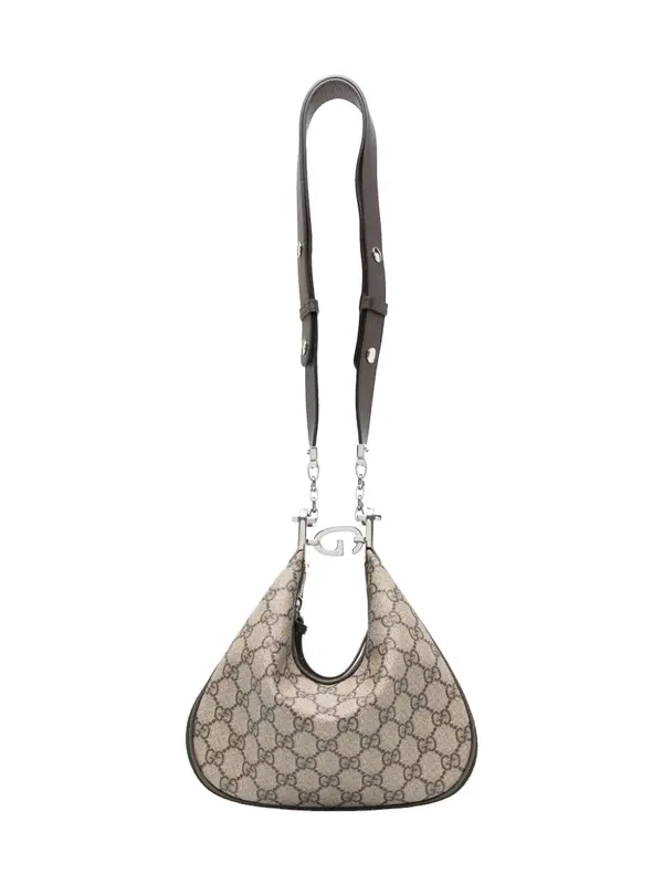 Gucci Small Attache Shoulder Bag - Neutrals