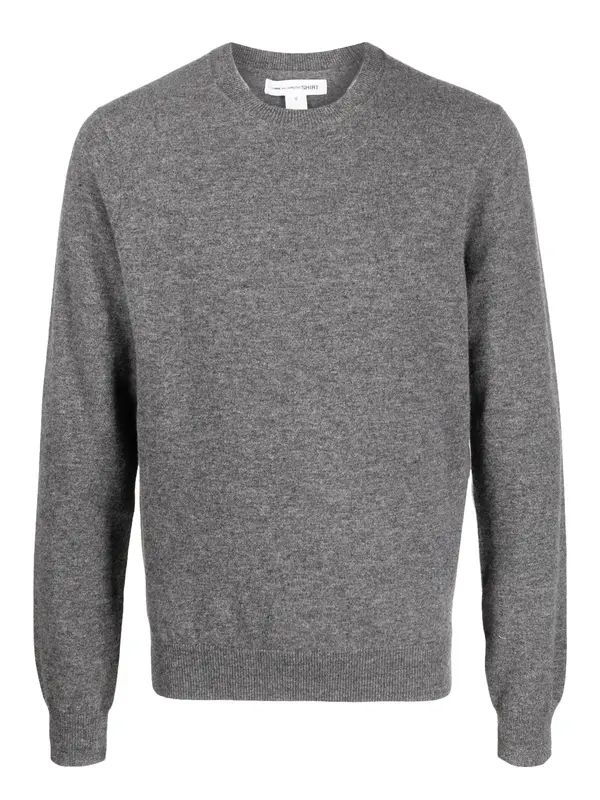 Comme Des Garçons Wool Sweater - Grey