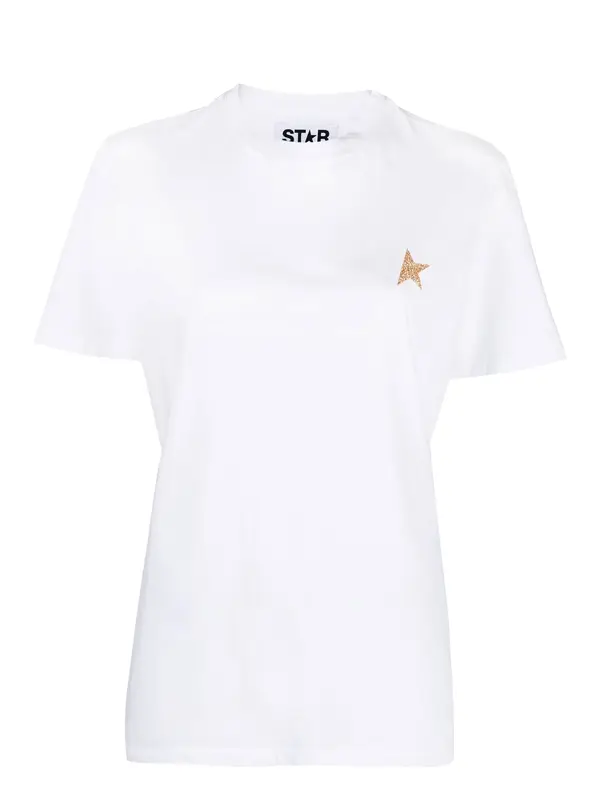 GOLDEN GOOSE Star-print T-shirt - White