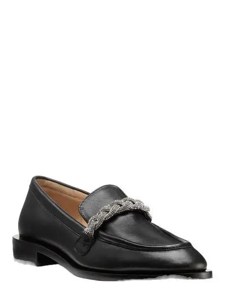 STUART WEITZMAN Palmer Loafer - Black
