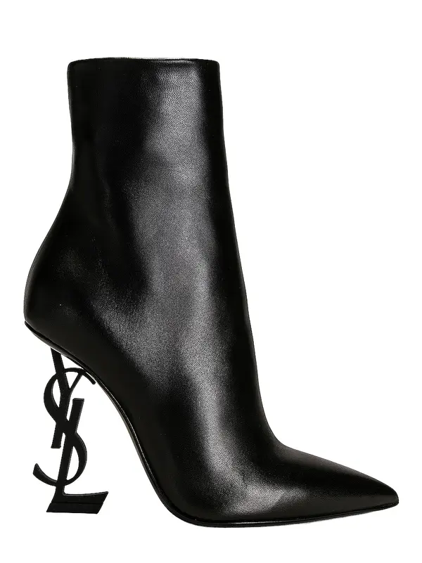 Saint Laurent Opyum 110 Heeled Boots - Nero