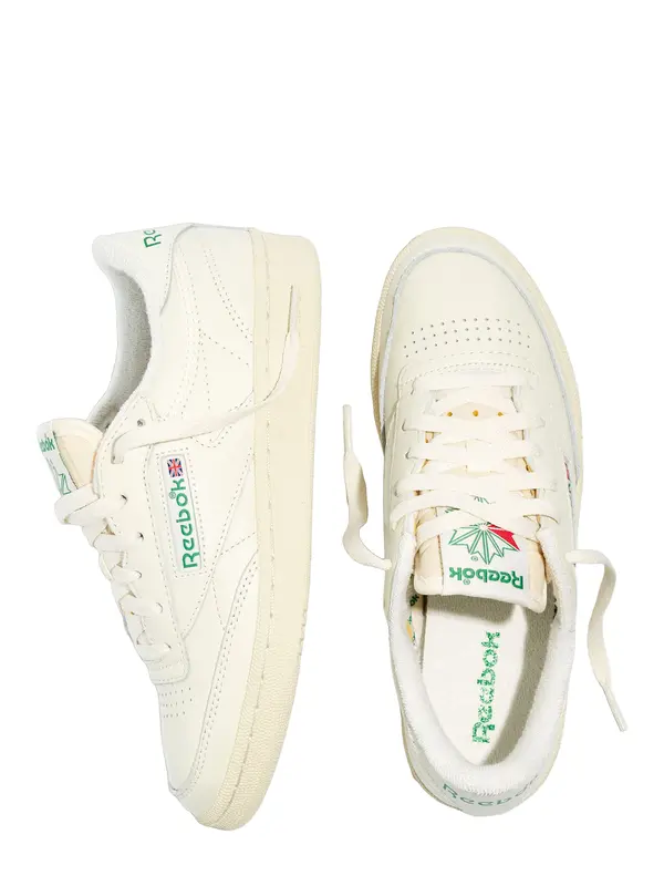Madewell Reebok® Club C 85 Vintage Sneakers - Chalk,alabaster,glen Green