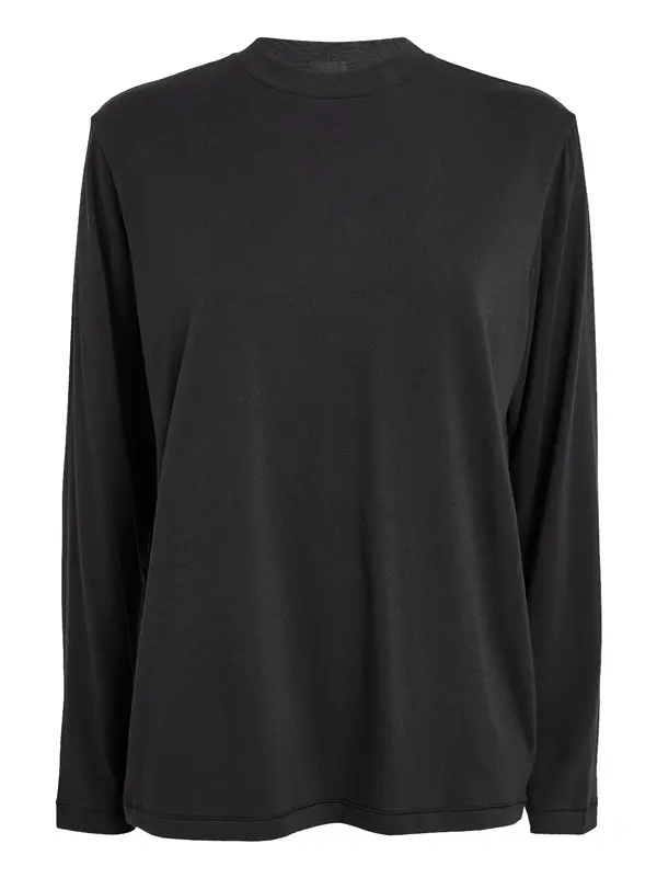 SKIMS Long-sleeve T-shirt - Black
