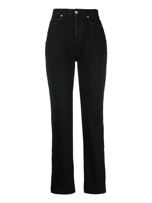 Alexander McQueen Straight-leg Jeans - Black