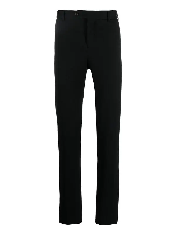 PT TORINO Straight-leg Trousers - Black