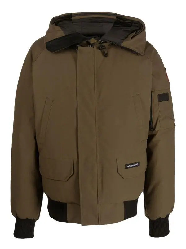 Canada Goose Chilliwack Hooded Bomber Jacket - Green