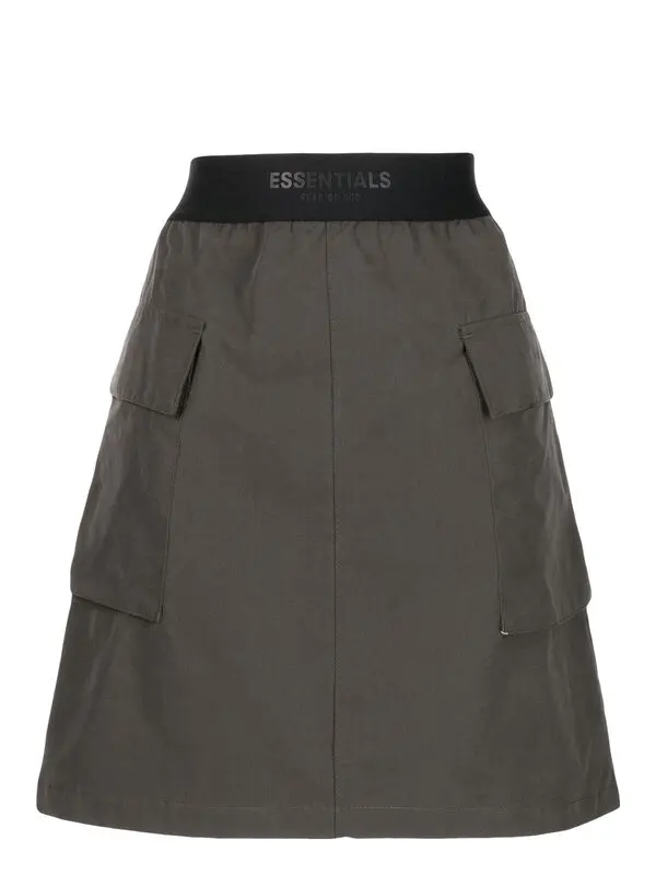 Fear Of God Cargo Mini Skirt - Grey
