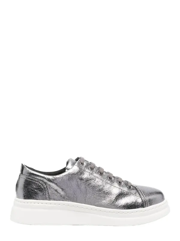 Camper Metallic Lace-up Low-top Sneakers - Grey