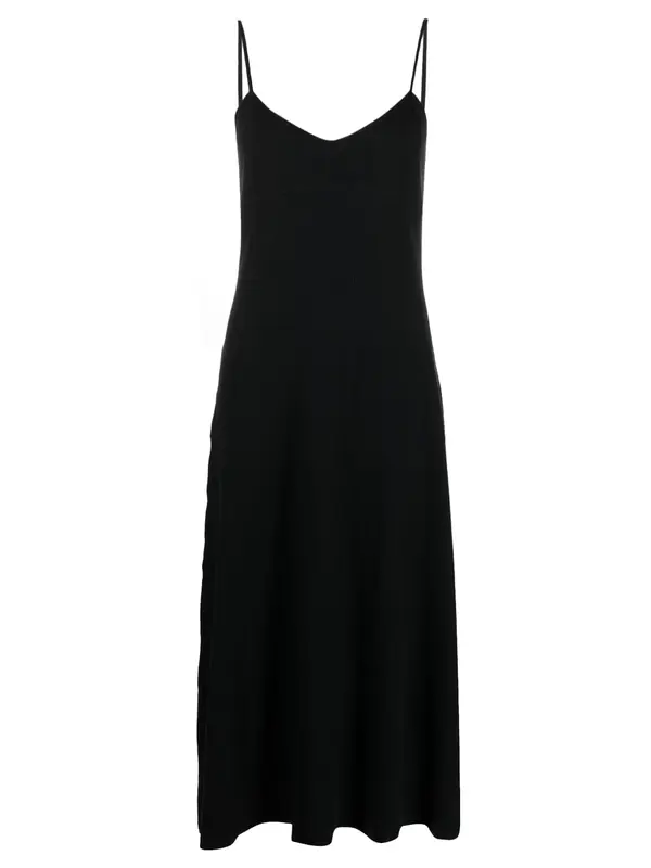TOTÊME Irregular Rib Dress - Black