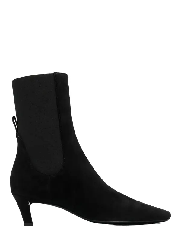 TOTEME Mid Heel 50mm Boots - Black