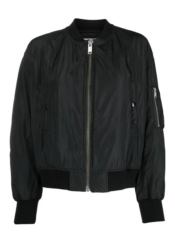 UNDERCOVERISM Embroidered Bomber Jacket - Black