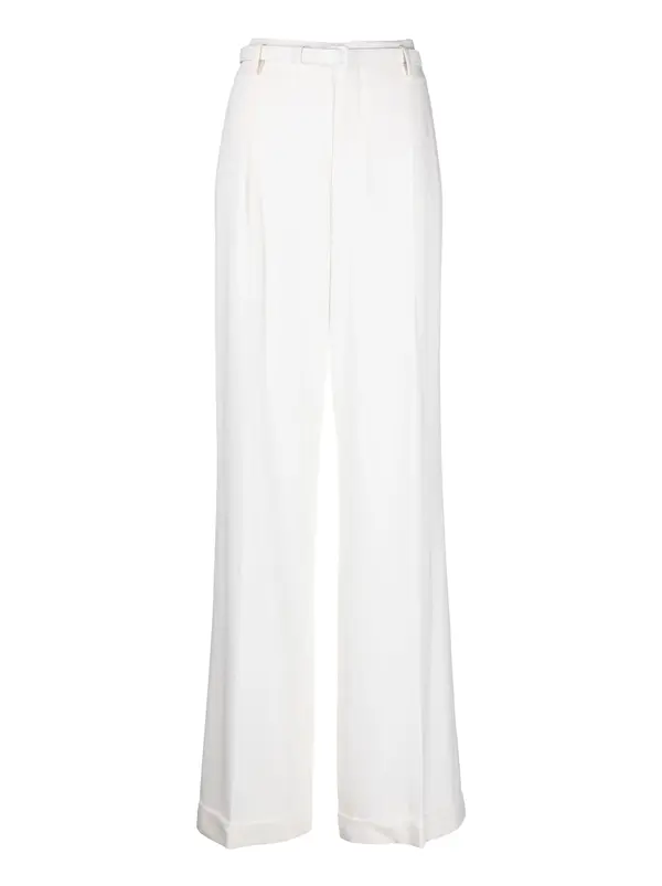 Ralph Lauren Tailored Wide-leg Trousers - Neutrals