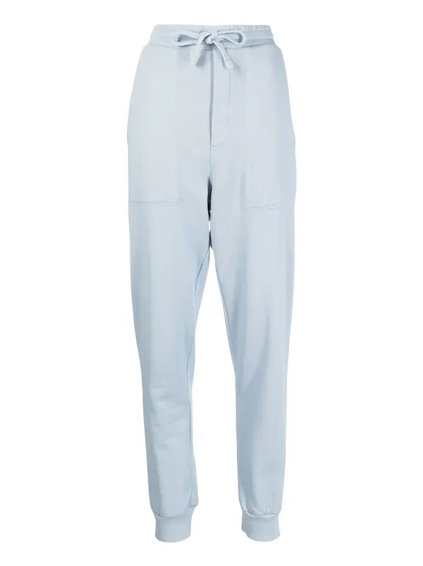 Nanushka Shay Embroidered Track Pants - Blue