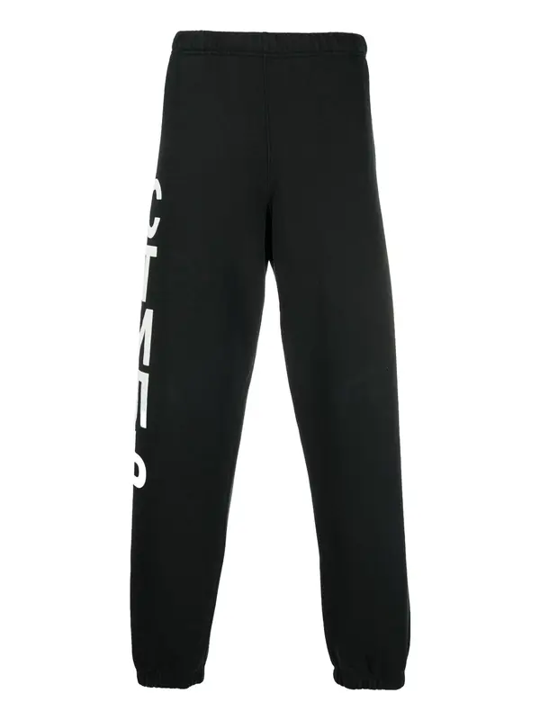 Heron Preston Ctnmb Logo-print Track-pants - Black