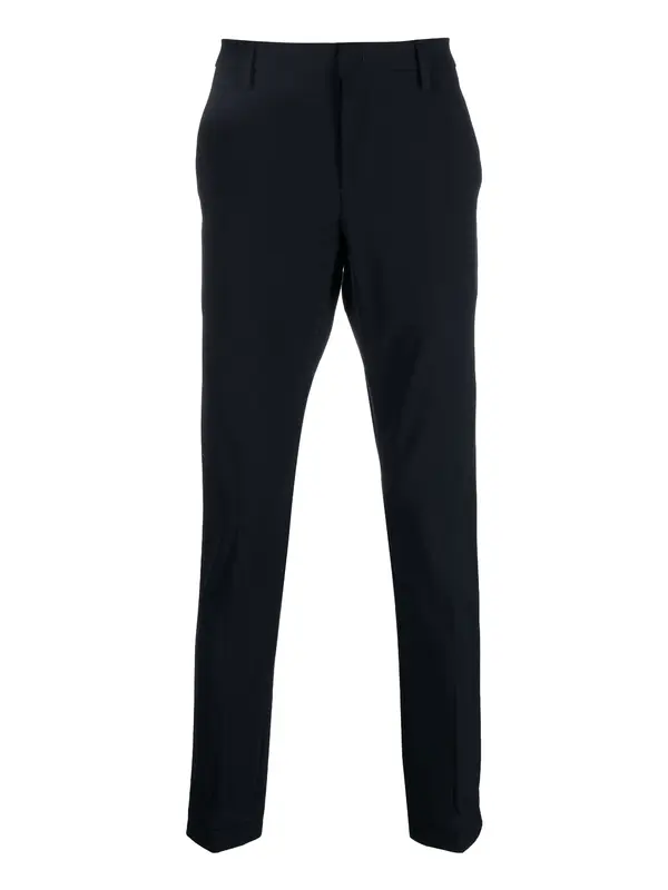 DONDUP Mid-rise Tapered Trousers - Blue